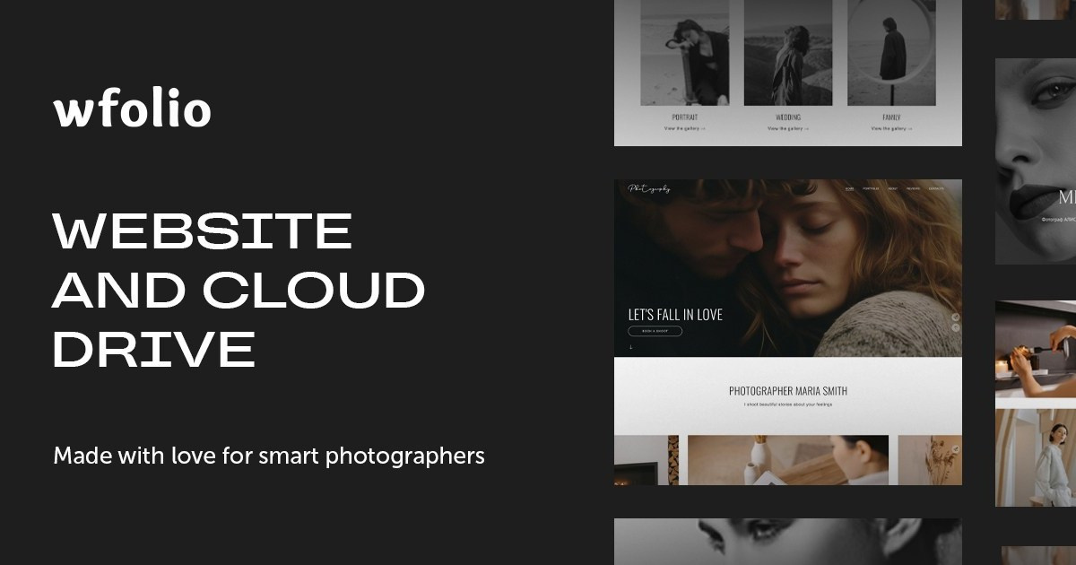 Order a website from Wfolio designers