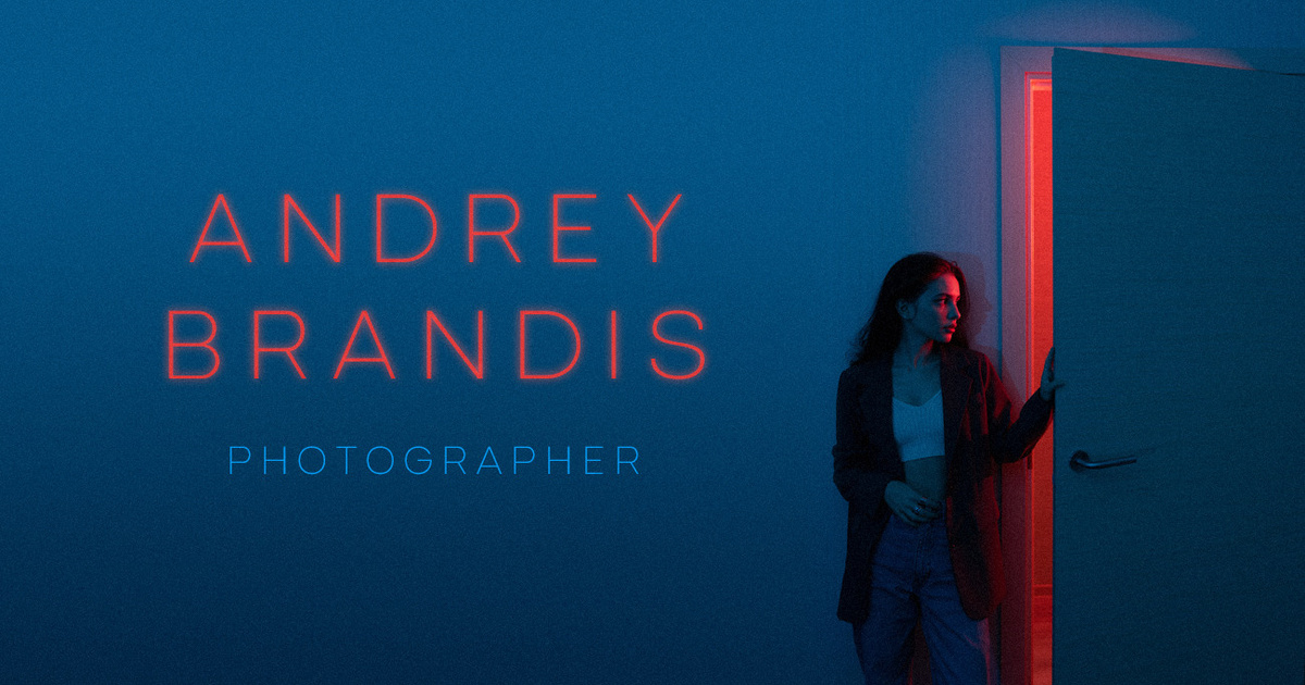 Portraits. Andrey Brandis is a photographer