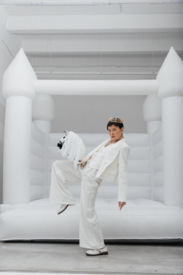 Свадебная фотосессия на батуте. Свадебный фотограф в Москве Элина ...