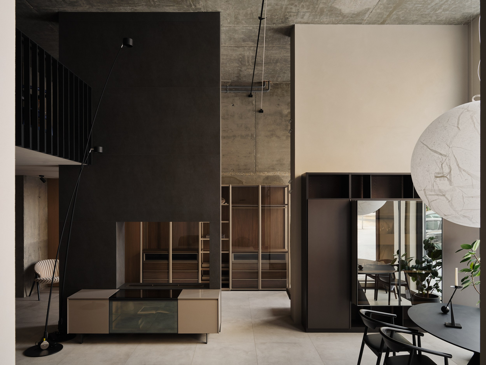 MANU Interior showroom in Saratov Russia designed by QUADRUM STUDIO